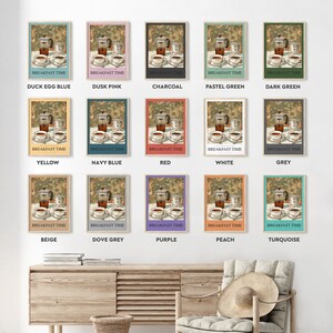 Any Colour Coffee Set Print Coffee Poster Coffee Art Drink Print Any ...