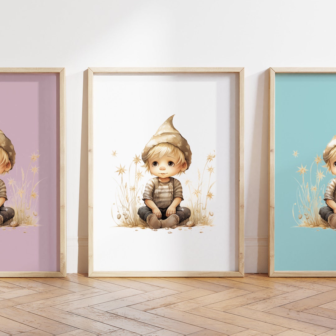 Any Colour - Magical Fruit Elf Print - Mystical Fruit Elf Poster ...