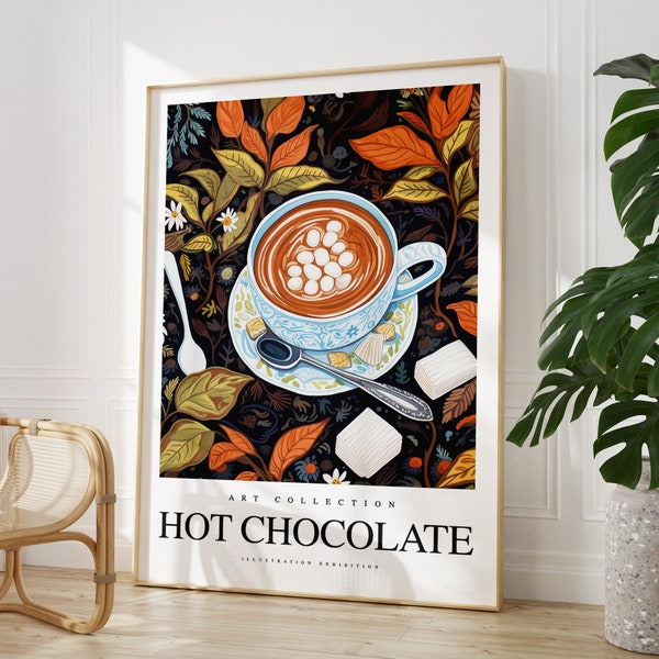 Hot Chocolate Poster - Etsy