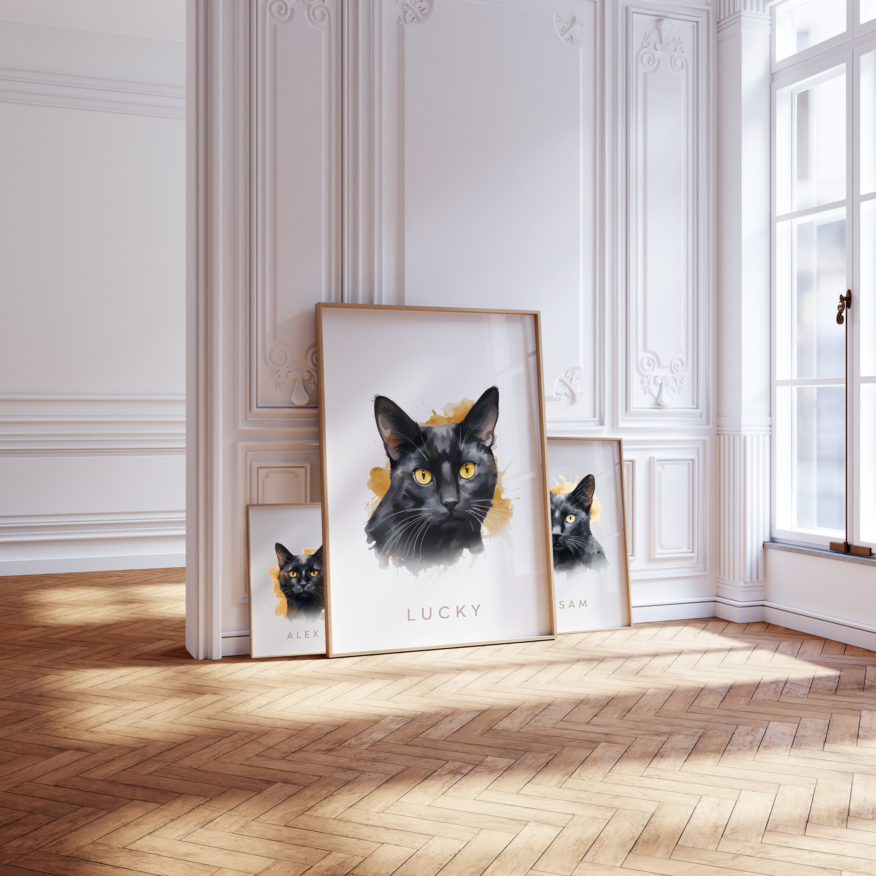 Custom Cat Poster Bombay Cat Poster Bombay Cat Print - Etsy