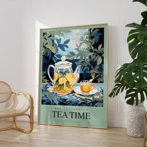 Any Colour - Tea Print - Tea Poster - Tea Time Art - Kitchen Print ...