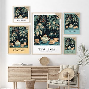 Any Colour - Tea Print - Tea Drink Poster - Tea Art - Kitchen Print ...