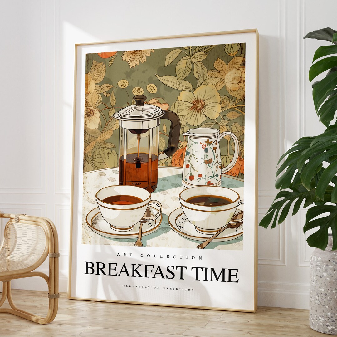 Any Colour - Coffee Set Print - Coffee Poster - Coffee Art - Drink ...