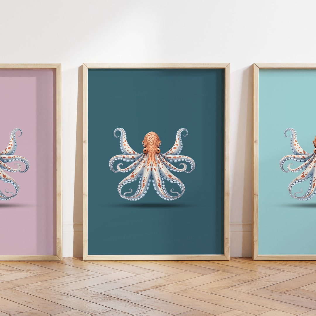 Any Colour - Mimic Octopus Print - Mimic Octopus Poster - Mimic Octopus ...