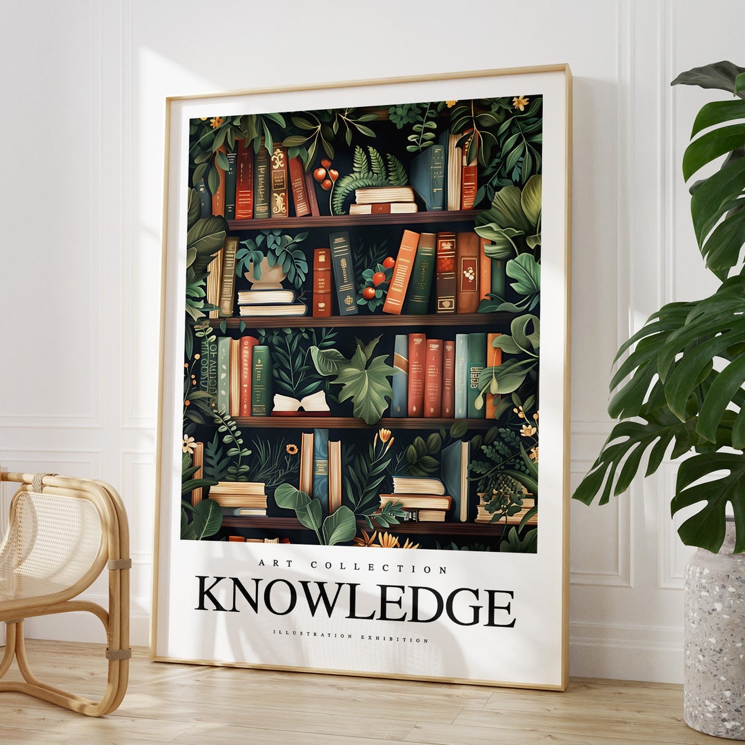 Any Colour - Home Library Print - Home Library Poster - Home Library ...