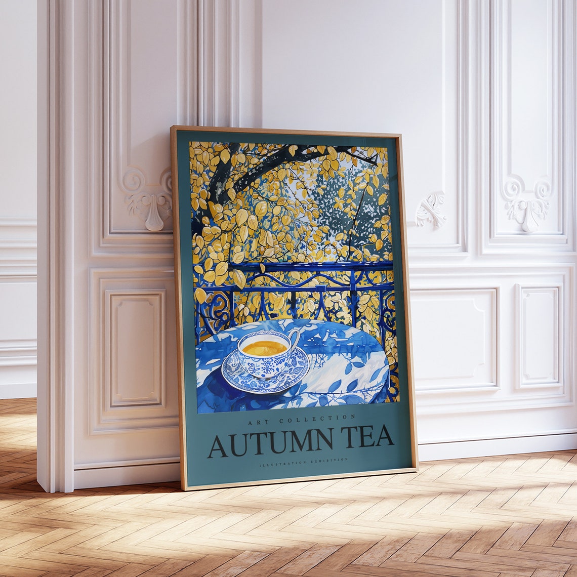 Any Colour - Autumn Tea Print - Tea Drink Poster - Tea Art - Kitchen ...