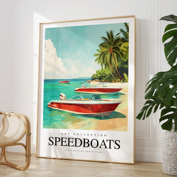 Speedboat - Etsy