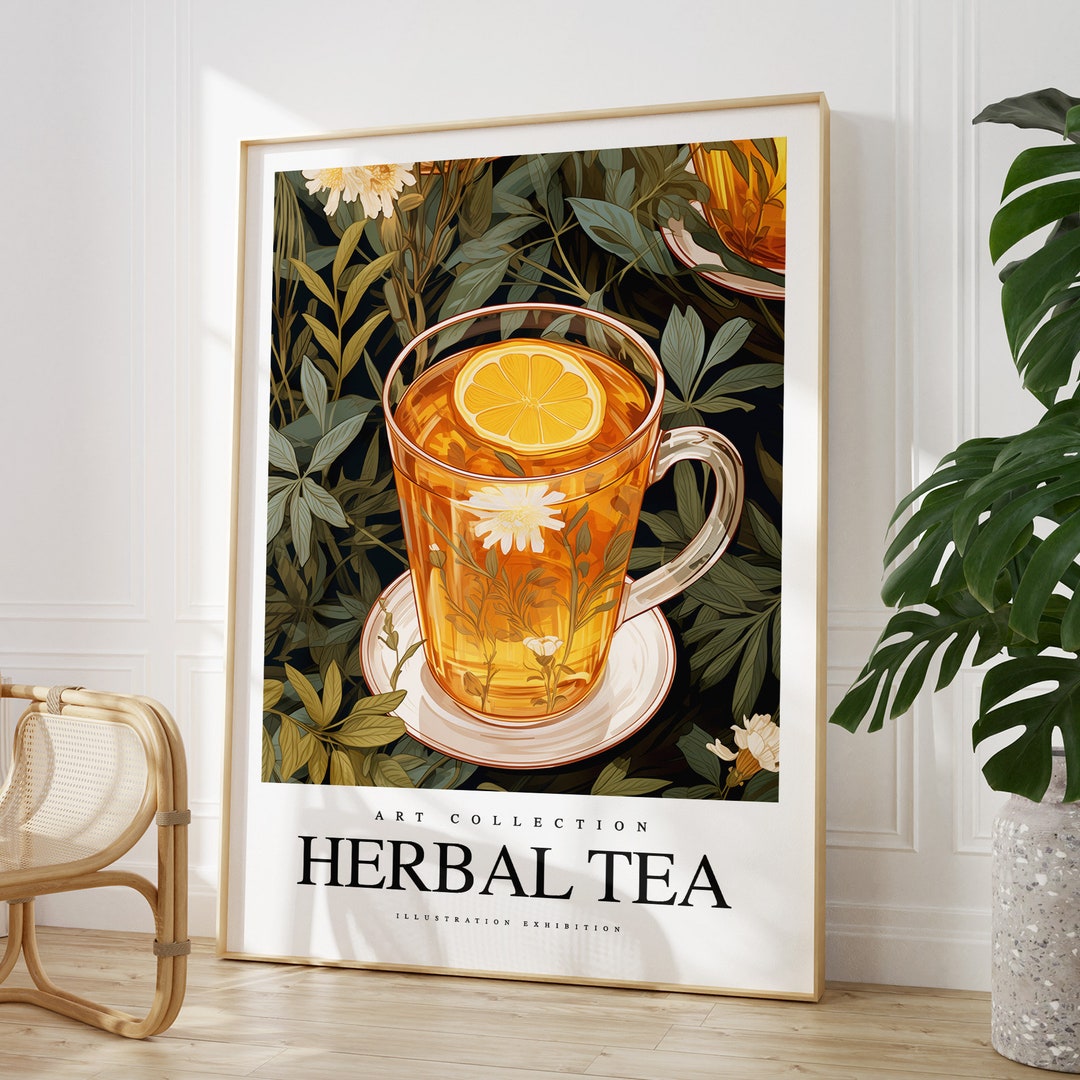 Any Colour - Herbal Tea Print - Herbal Tea Drink Poster - Herbal Tea ...
