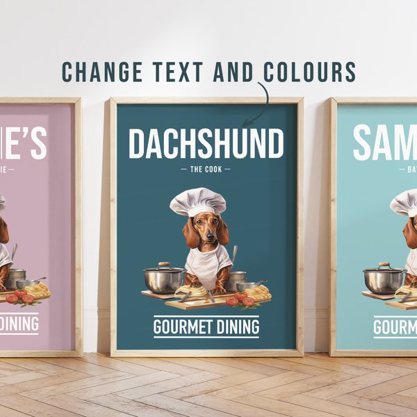 Dachshund Kitchen - Etsy