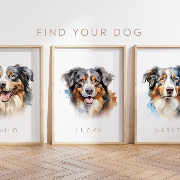 Custom Dog Poster - Etsy