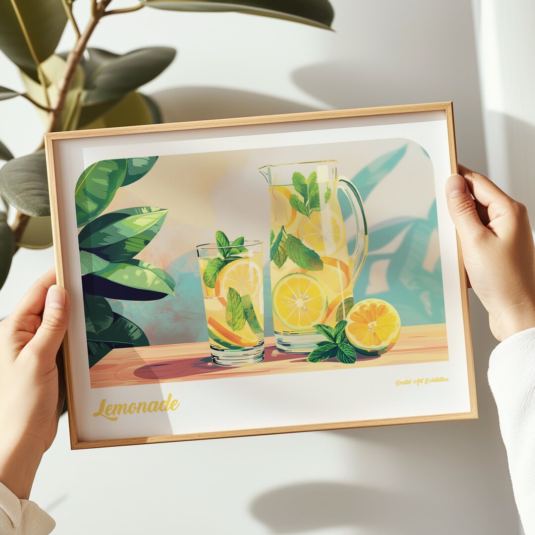 Fresh Lemonade Landscape Print, Fresh Lemonade Poster, Fresh Lemonade ...