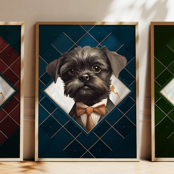 Brussels Griffon Poster - Etsy