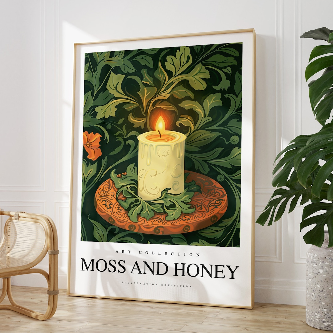 Any Colour - Candles Print - Candles Poster - Candles Art - Vintage ...