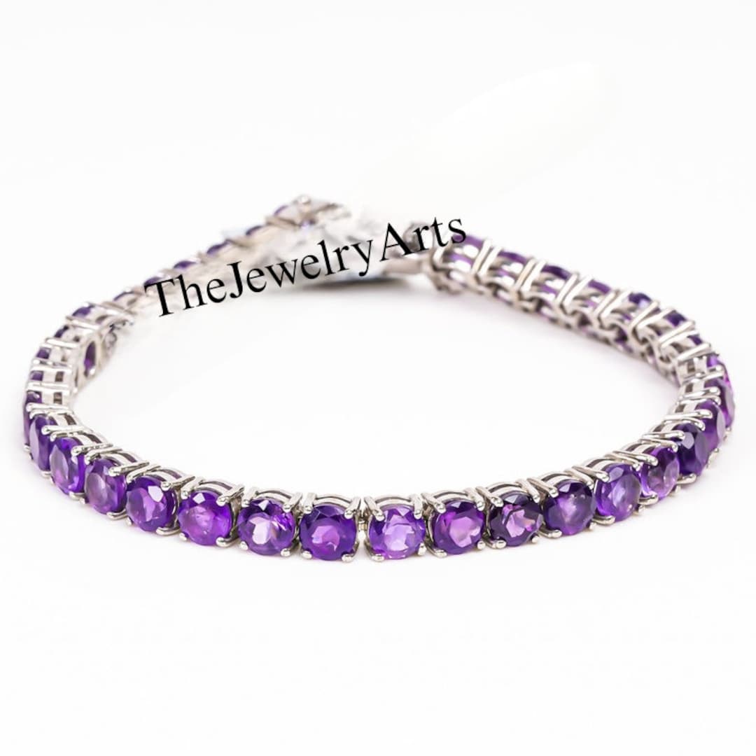 Alexandrite Bracelet, Engagement Bracelet, Color Changing Gemstone ...