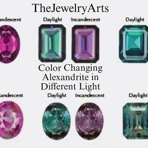 Alexandrite Bracelet, Engagement Bracelet, Color Changing Gemstone ...
