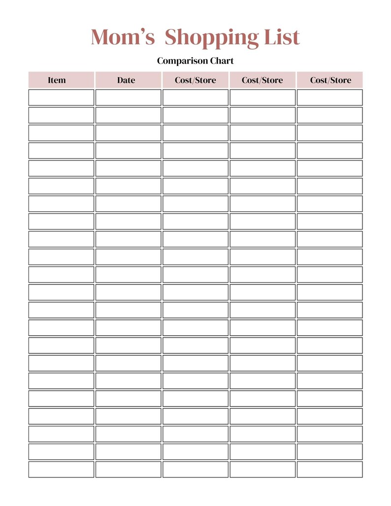 Editable Moms Planner PDF Download Digital Family Organizer ...