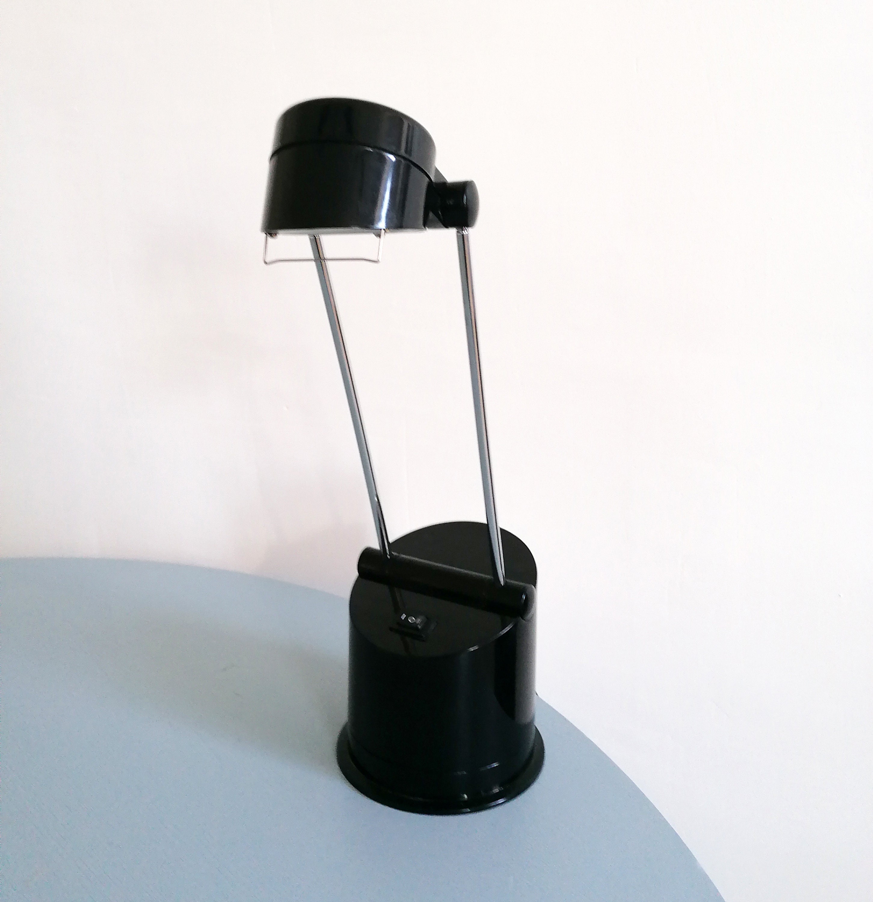 Black Telescopic Table Lamp / 90s Design / Vintage Desk Lamp - Etsy UK