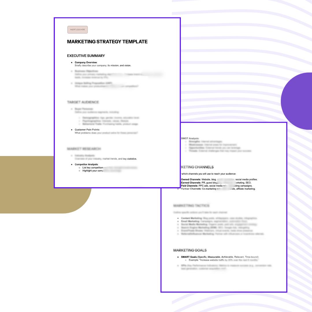 B2B Marketing Strategy Guide & Template - Etsy