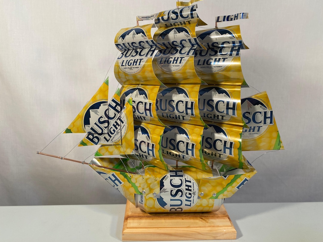 Anheuser Busch Light for the Farmers Beer Can Ship - Etsy