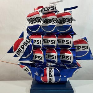 Pepsi Soda Can Ship - Etsy