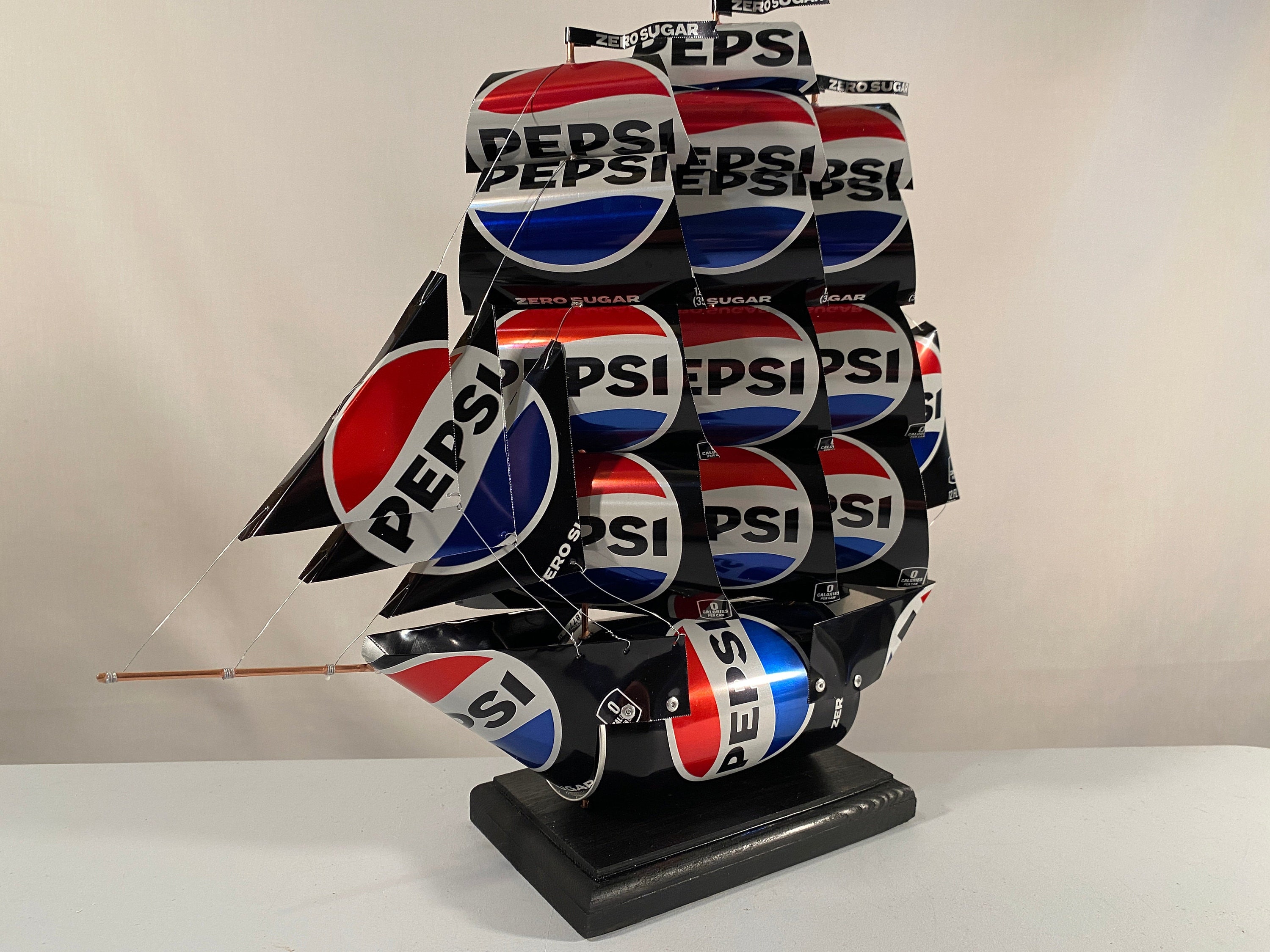 Pepsi Zero Sugar Soda Can Ship - Etsy
