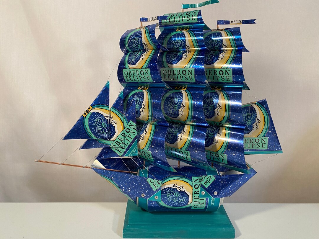 Bell's Oberon Eclipse Beer Can Ship - Etsy
