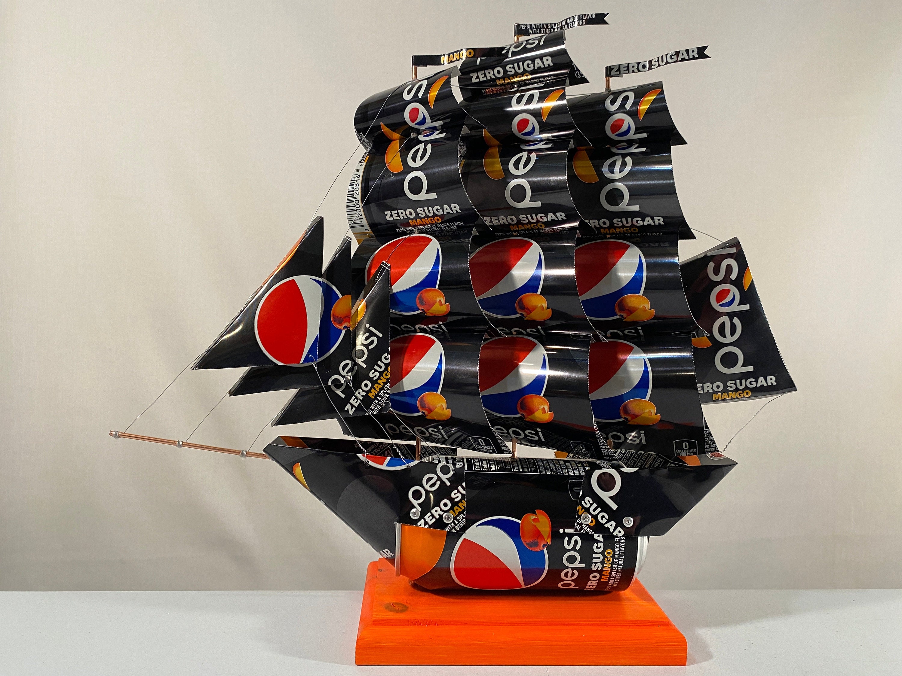 Pepsi Mango Zero Sugar Soda Can Ship - Etsy