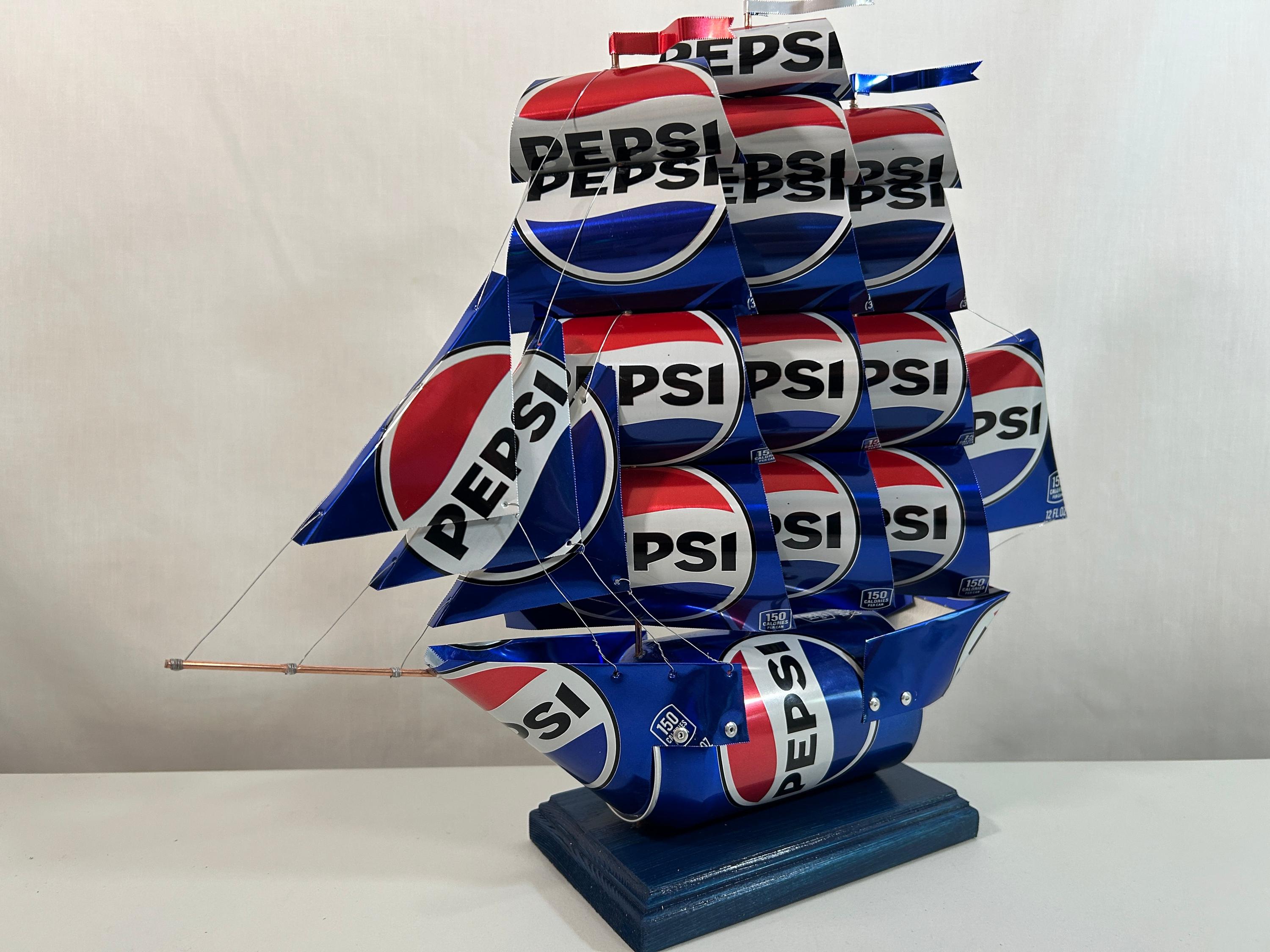 Pepsi Soda Can Ship - Etsy