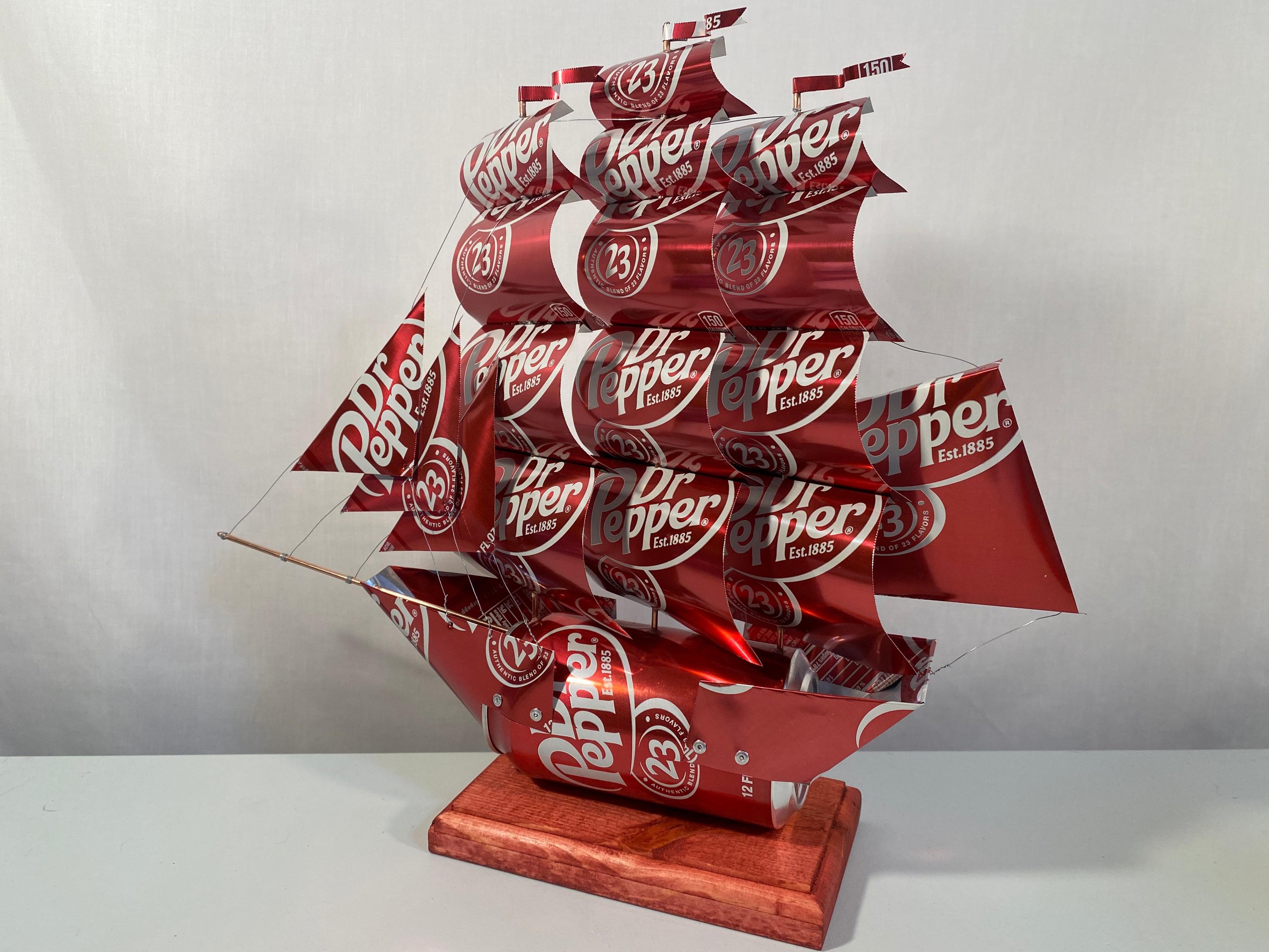 Dr Pepper Soda Can Ship - Etsy