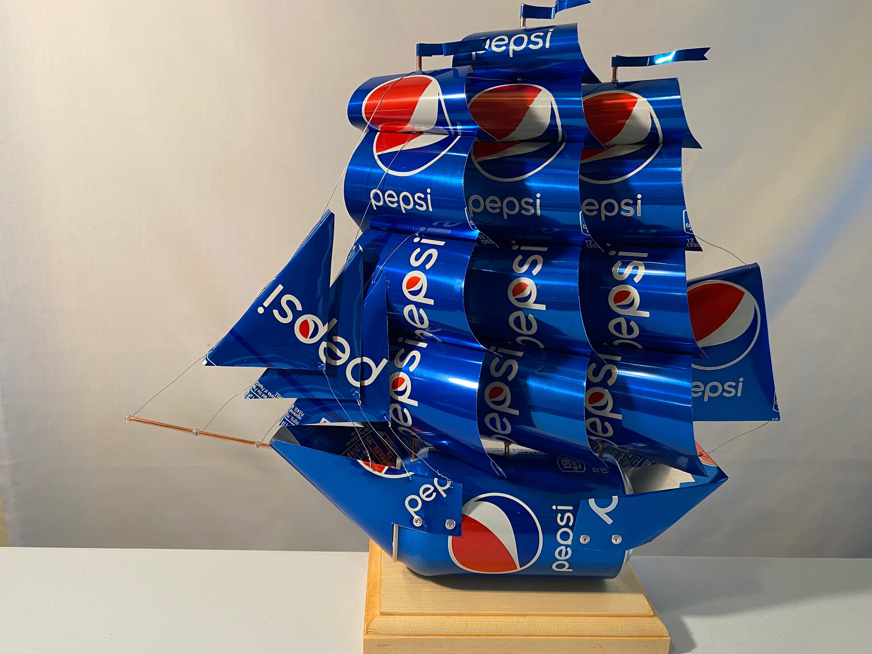 Pepsi Soda Can Ship - Etsy