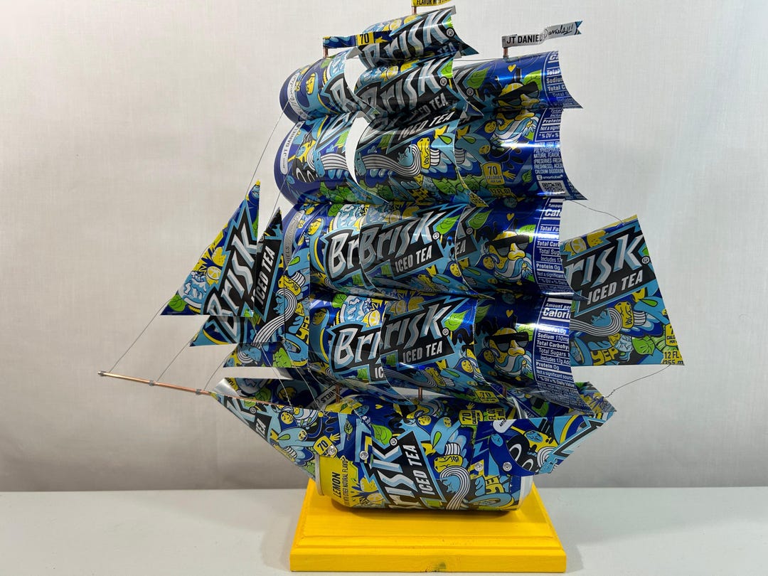 Brisk Iced Tea Lemon Can Ship - Etsy