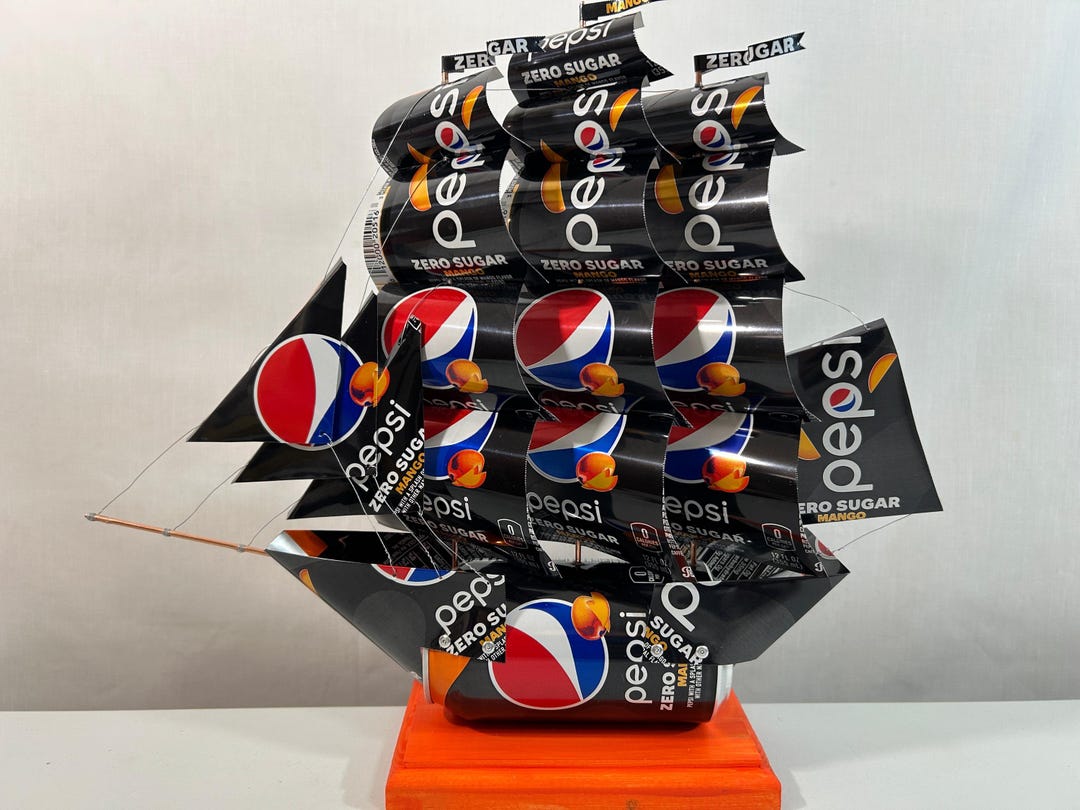Pepsi Mango Zero Sugar Soda Can Ship - Etsy