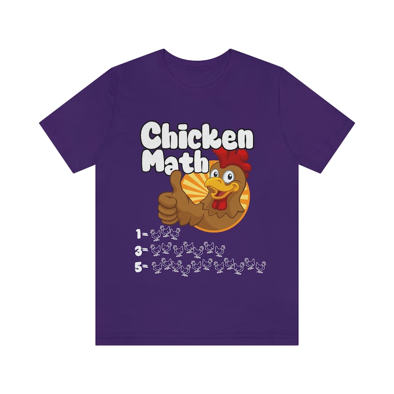 Chicken Math T-shirt Retro Chicken Shirt Cute Shirt Chick Farmer Shirts ...