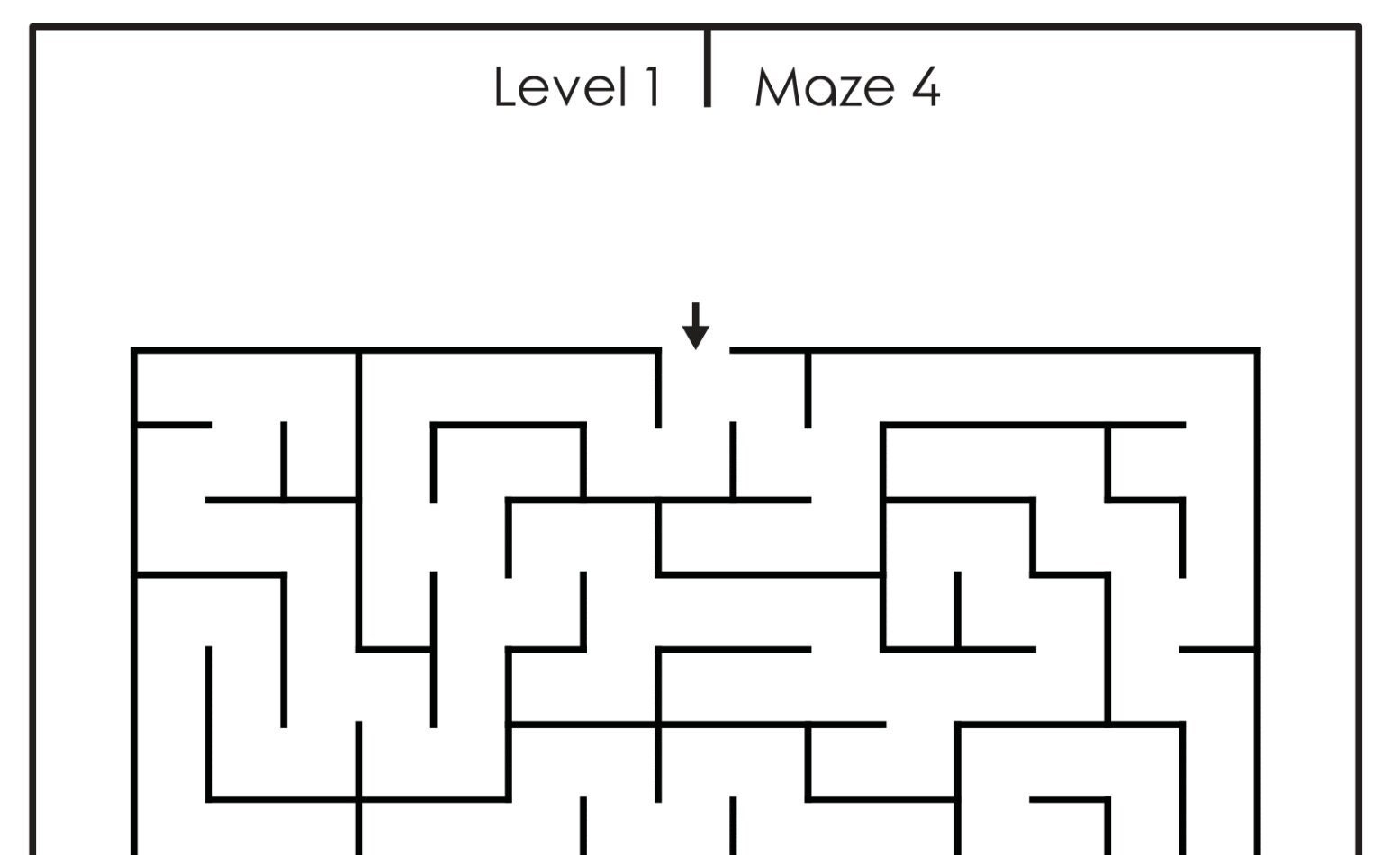 20 Maze Puzzle Pages - Printable Mazes for Kids and Adults - PDF ...