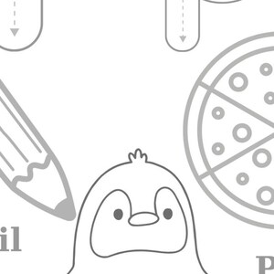 Alphabet Printable - Educational Fun - A to Z Coloring Pages for Kids ...