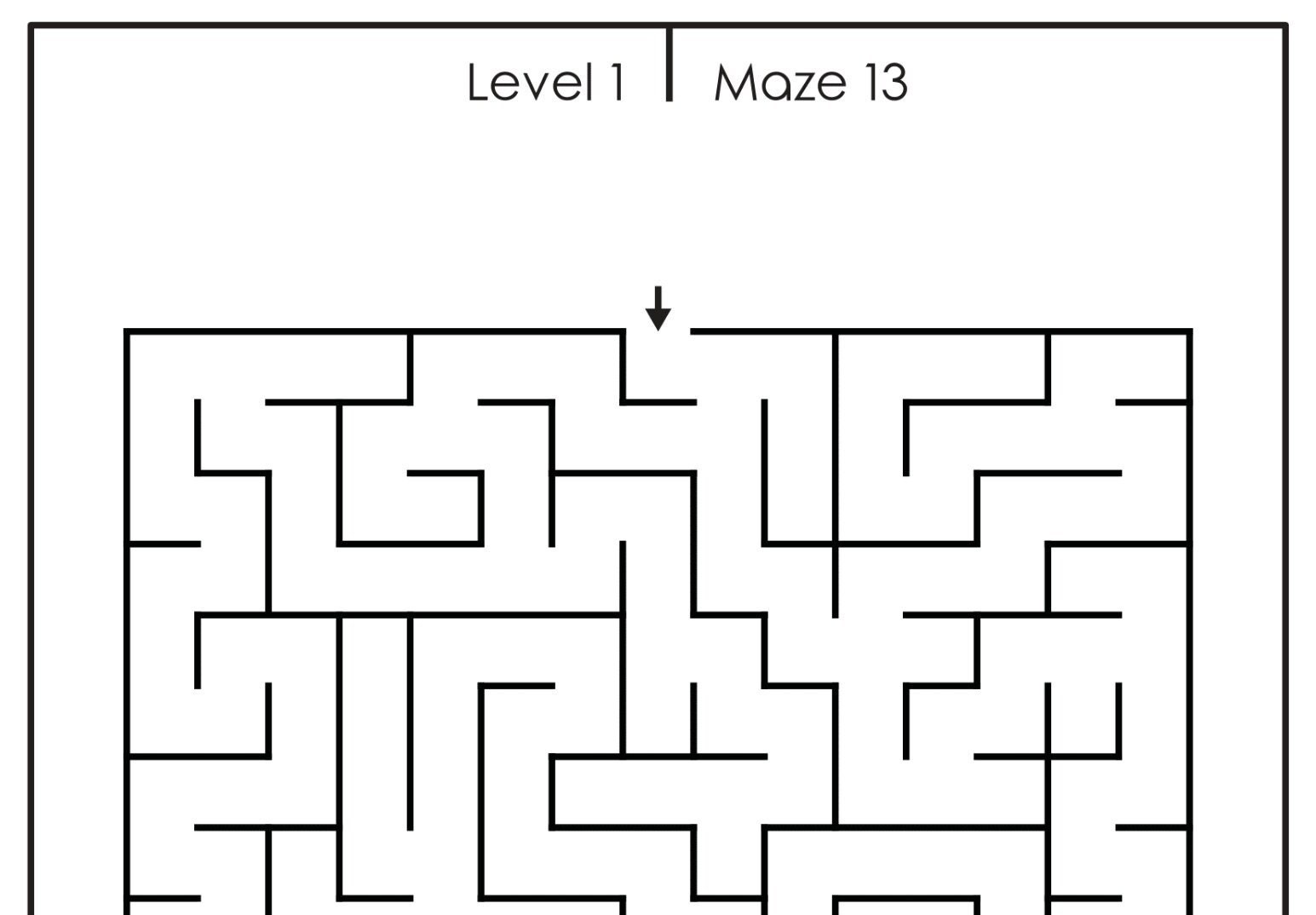 20 Maze Puzzle Pages - Printable Mazes for Kids and Adults - PDF ...