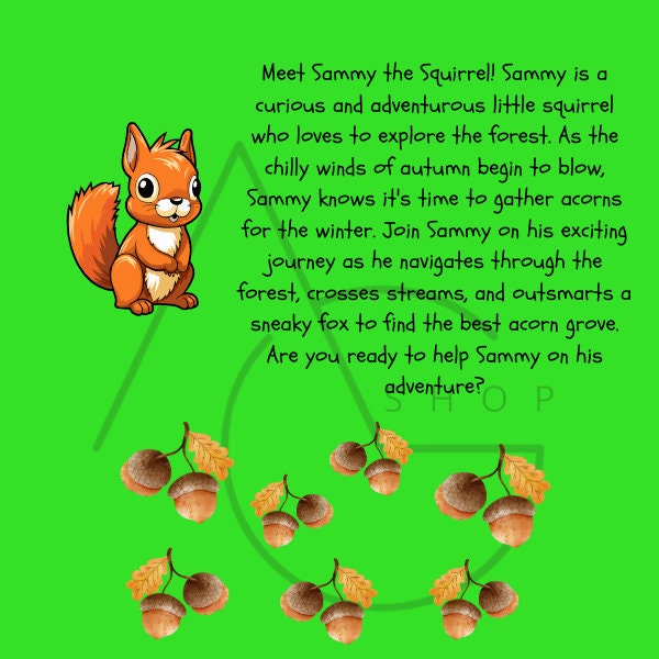 Printable Forest Adventure Mazes: Squirrel Sammy - Bee Jack - Bear ...