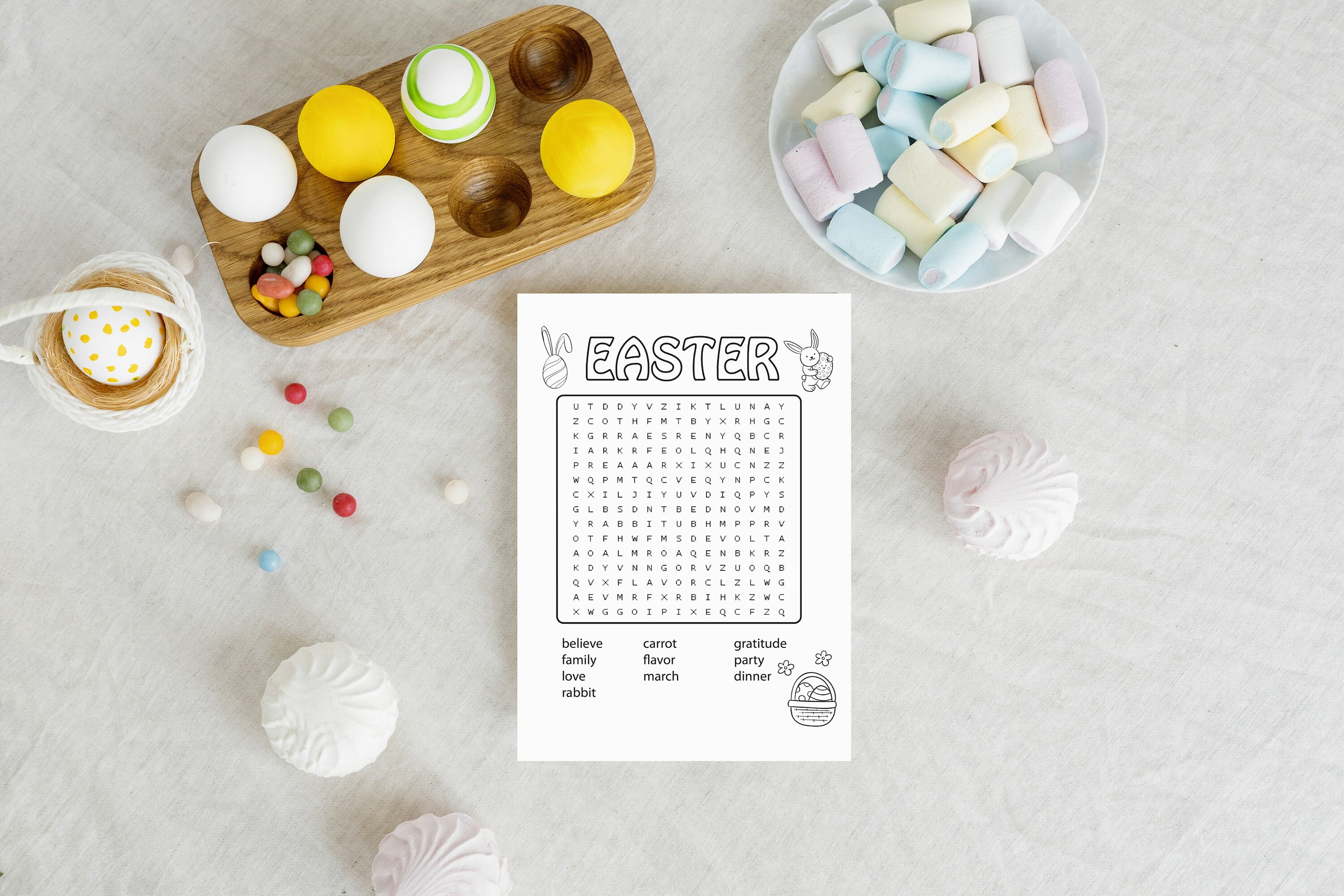 45 Easter Preschool Activities, Coloring Pages for Kids, Printable ...