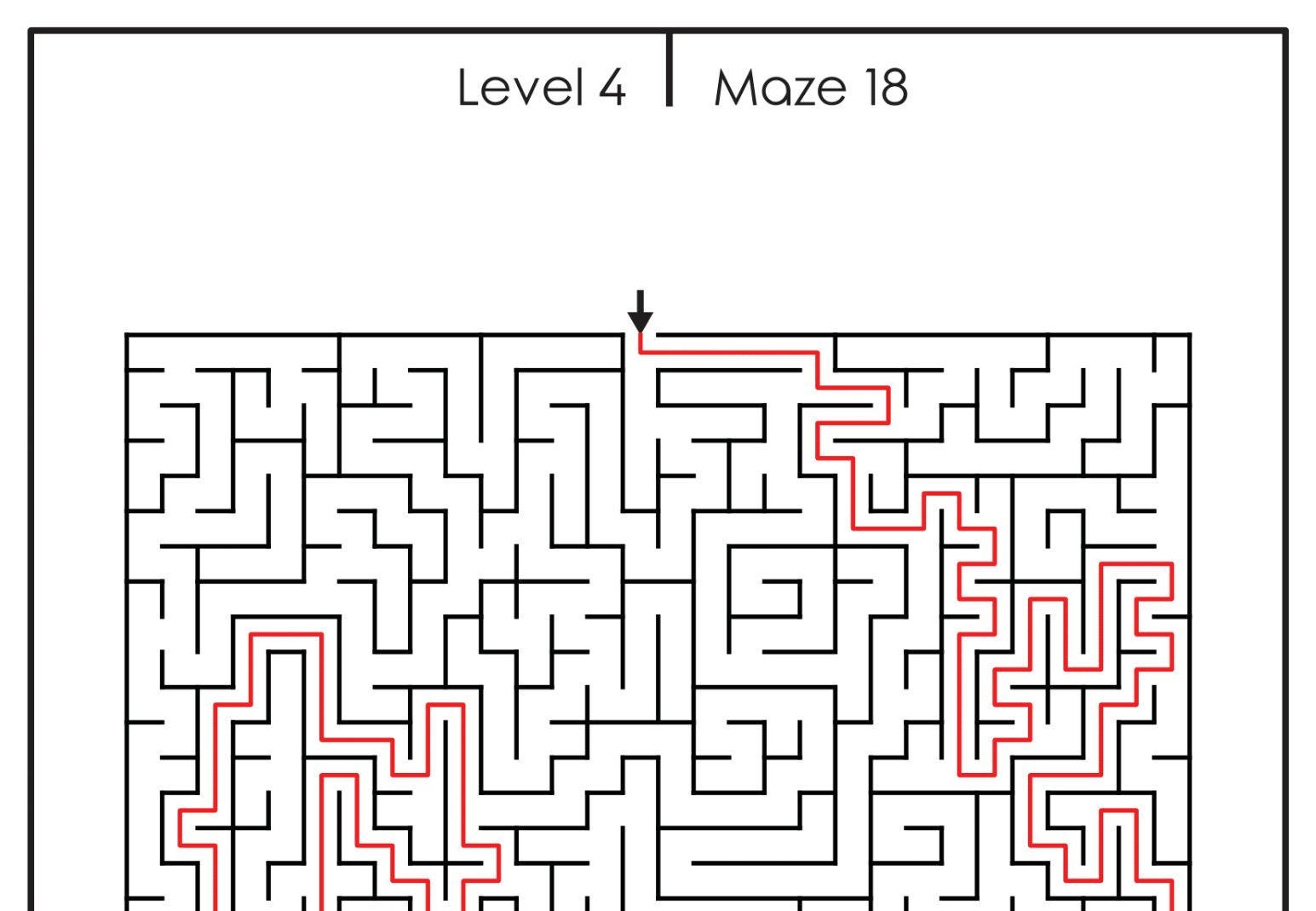 20 Maze Puzzle Pages Printable Mazes for Kids and Adults PDF Level 4 - Etsy