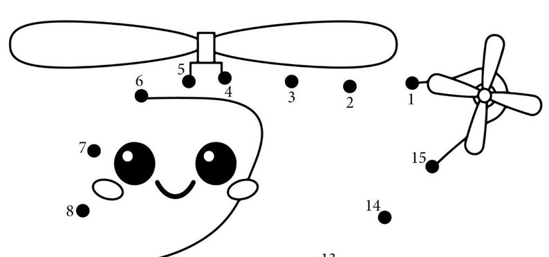 60 Vehicle Dot to Dot Activity Pages for Kids, PDF, Preschool - Etsy