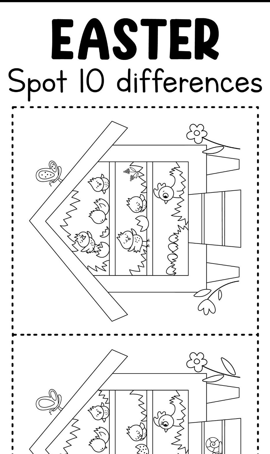 45 Easter Preschool Activities, Coloring Pages for Kids, Printable ...