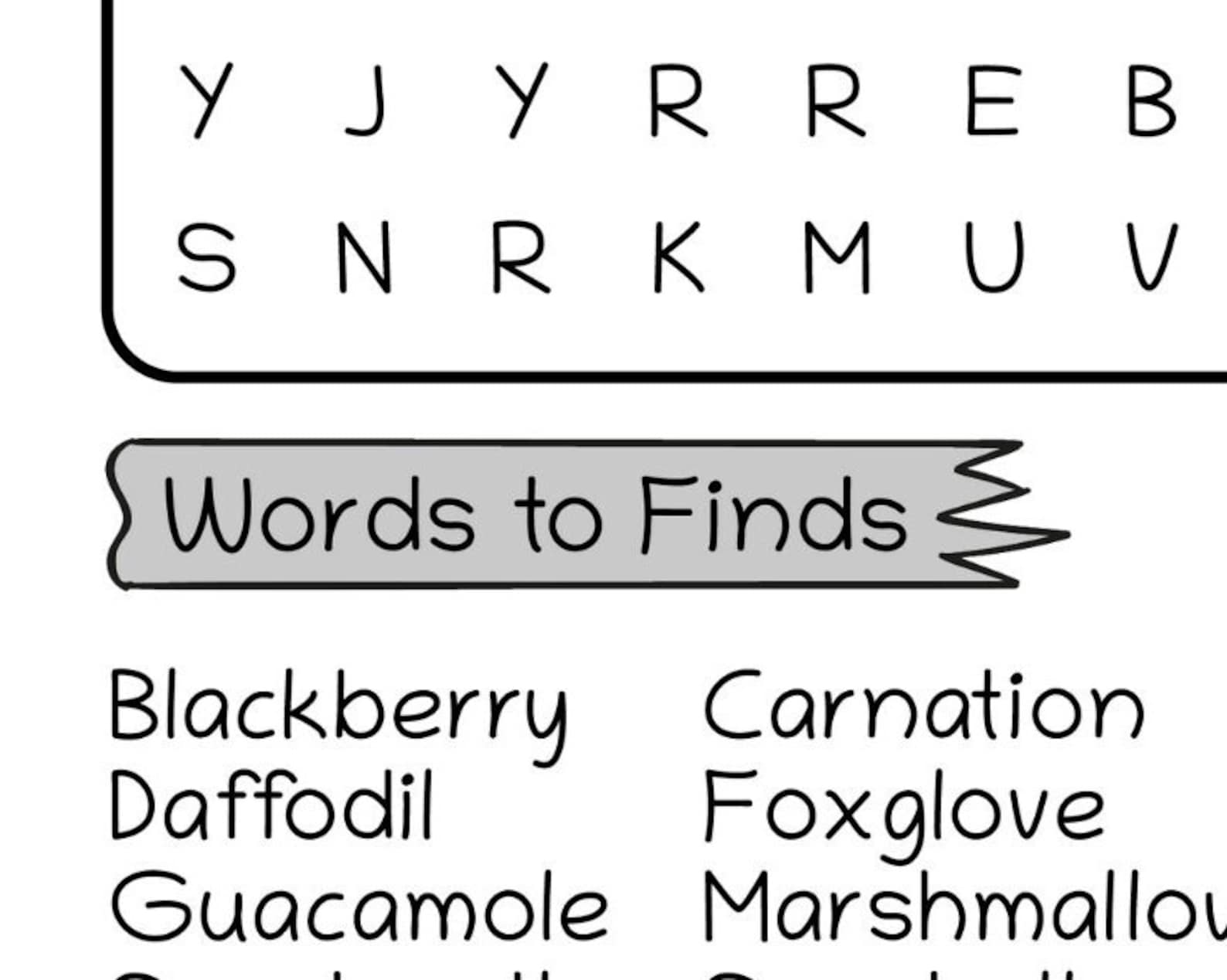 20 Page Printable Summer Word Search Set, Word Puzzle Activity for Kids ...