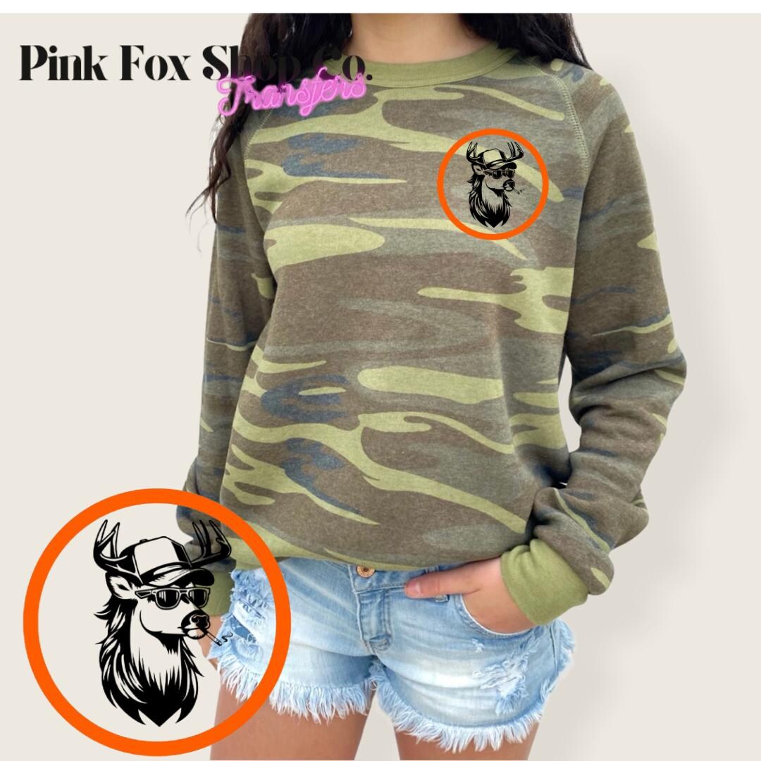Hunting Deer With Hat-png Download - Etsy