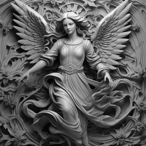 Laser Burn PNG 3D Illusion Laser Engrave Laser Ready Lightburn File Co2 ...