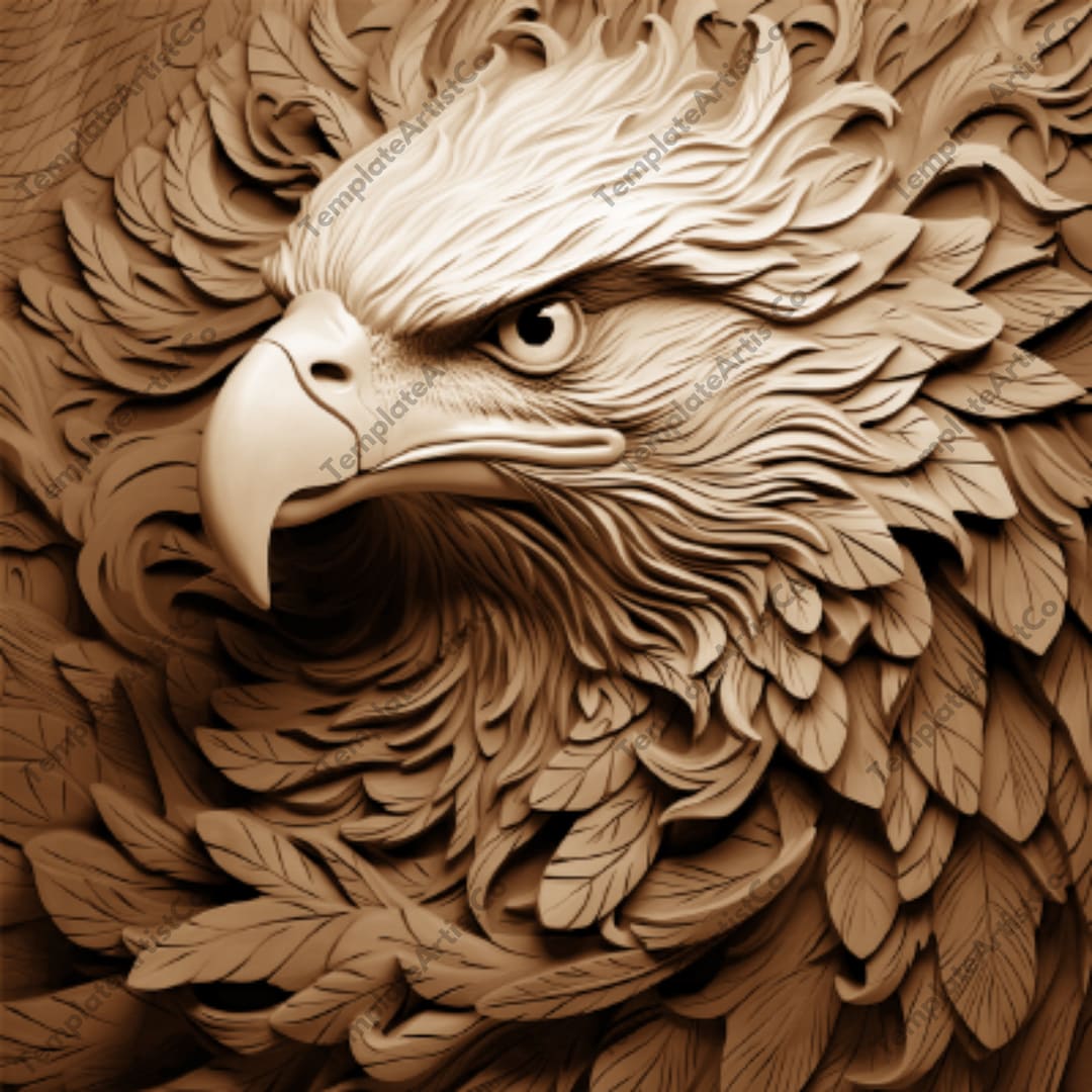 Graver au laser PNG, fichier de gravure laser illusion 3D Eagle ...