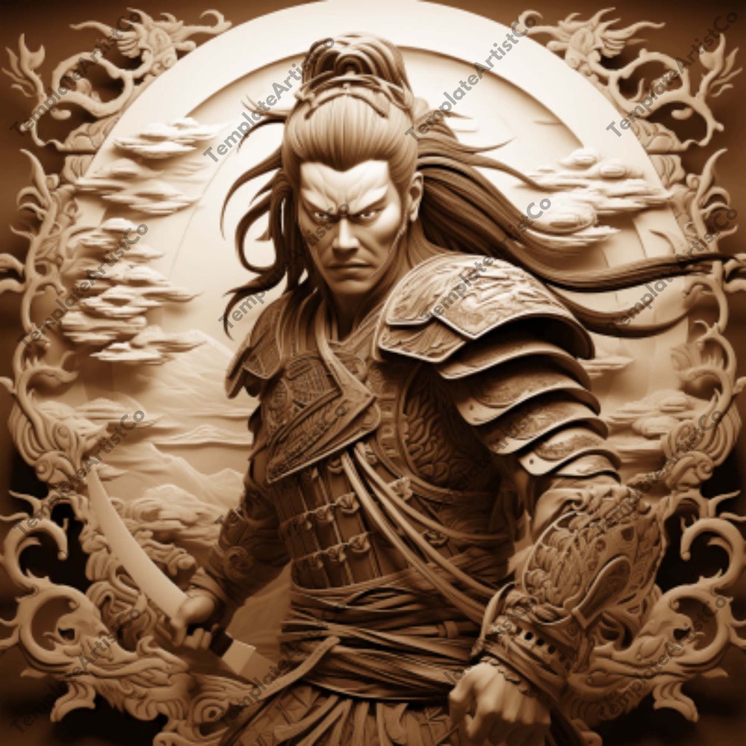 Laser Burn PNG Samurai Laser Engrave PNG Co2 Laser Engraving - Etsy ...