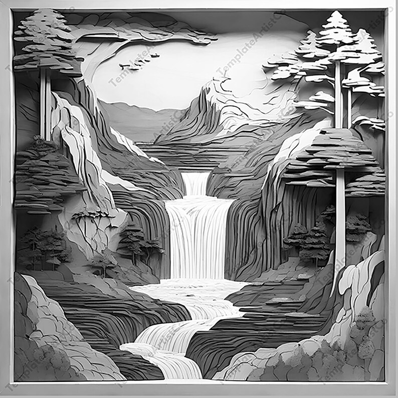 Laser Burn PNG 3D Illusion Laser Engrave Laser Ready Lightburn File ...