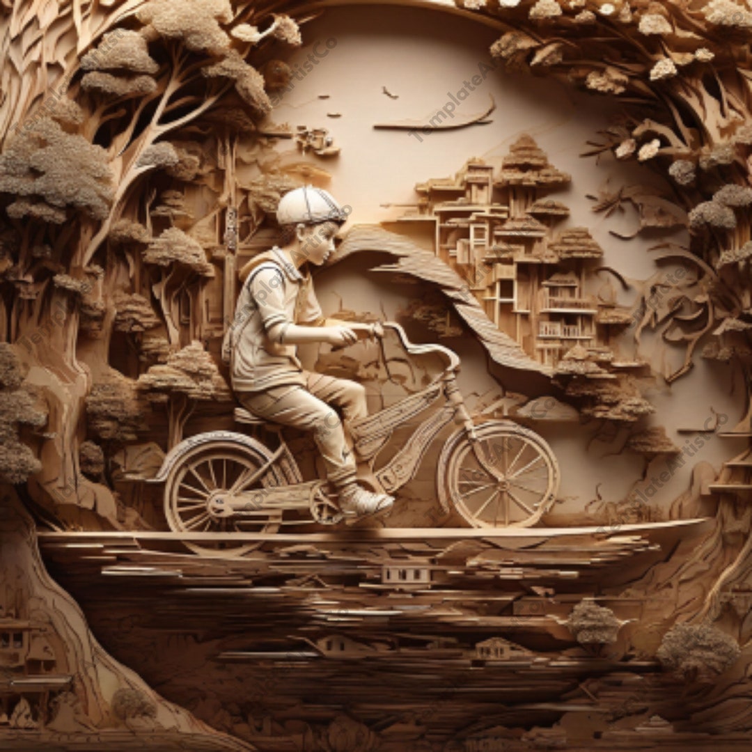 Laser Engrave File Laser Burn PNG 3D Illusion Lightburn File Co2 Laser ...