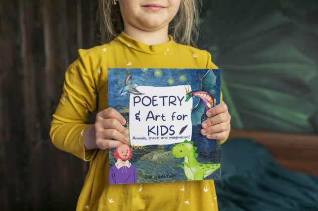 POETRY & Art for KIDS. 88 Pages. E Book, Printable Book for Kids. - Etsy