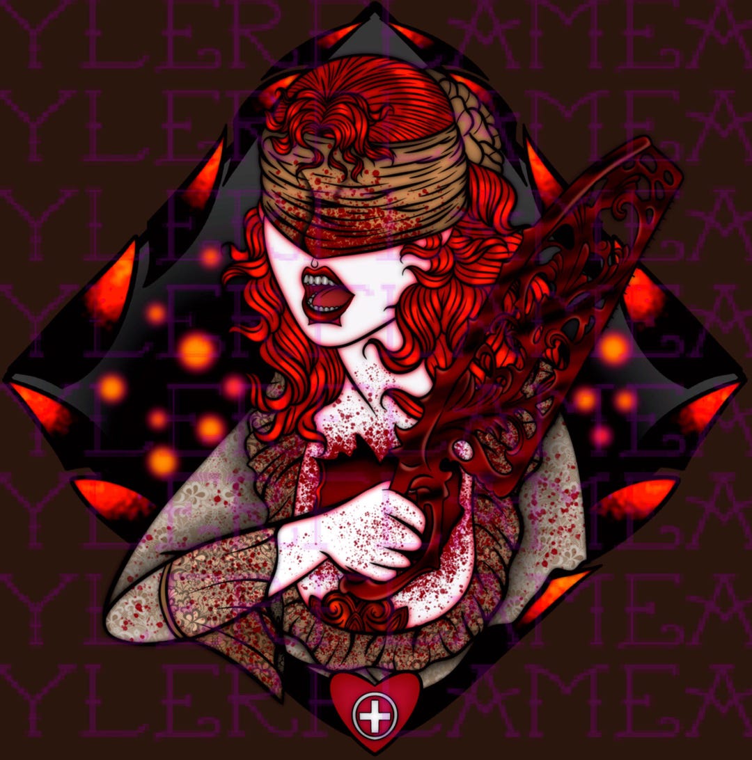 DBD Inspired Animated "the Nurse" Perk Cover - Etsy